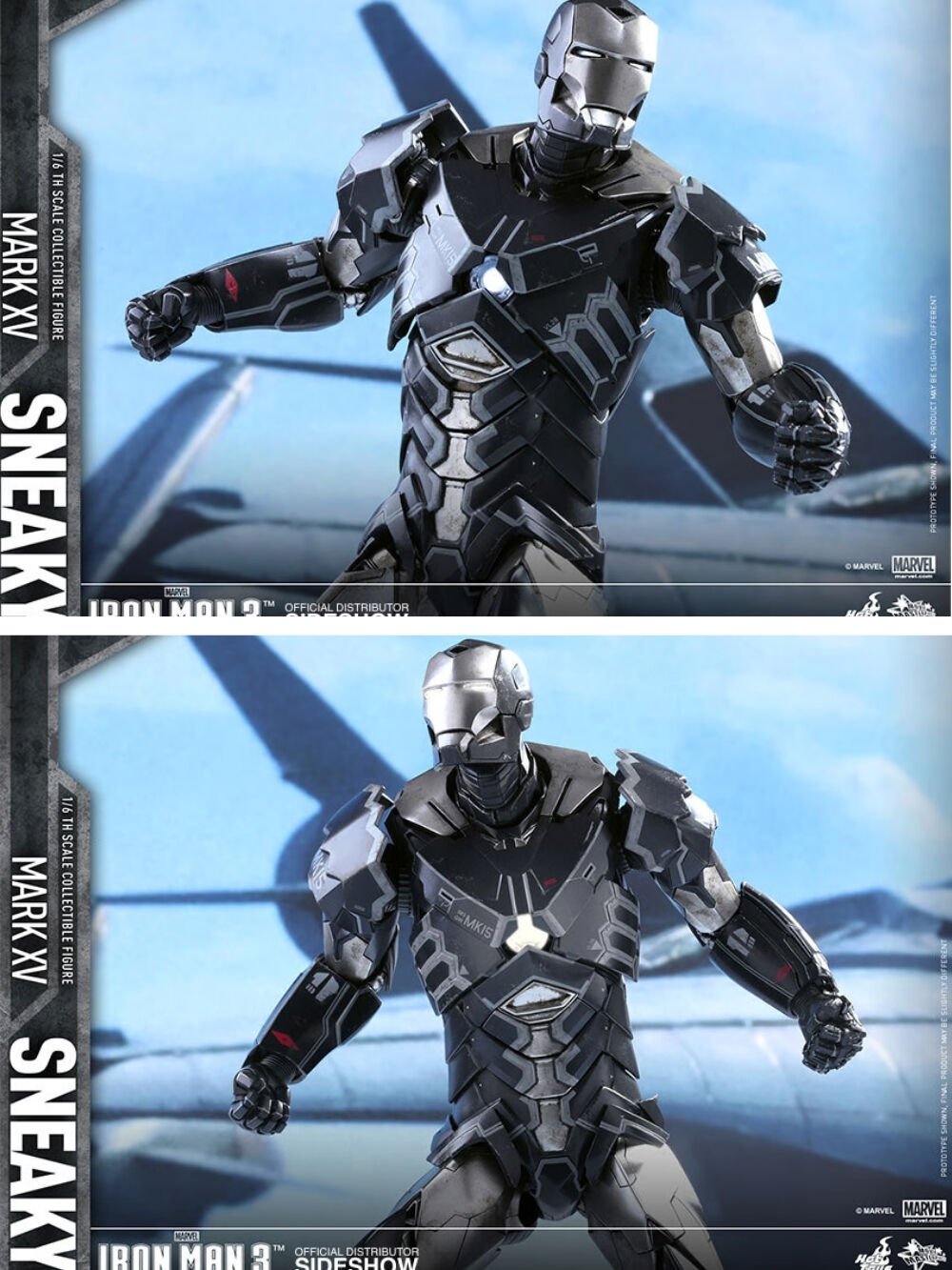 Iron Man 3 - Iron Man Mark XV (Sneaky) 1/6 Scale Exclusive Koleksiyon ...