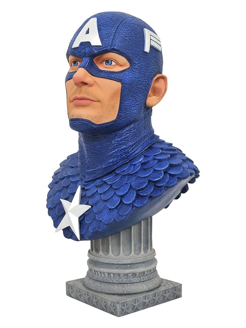 Marvel Comics - Captain America Legends in 3-D 1/2 Scale Limited ...